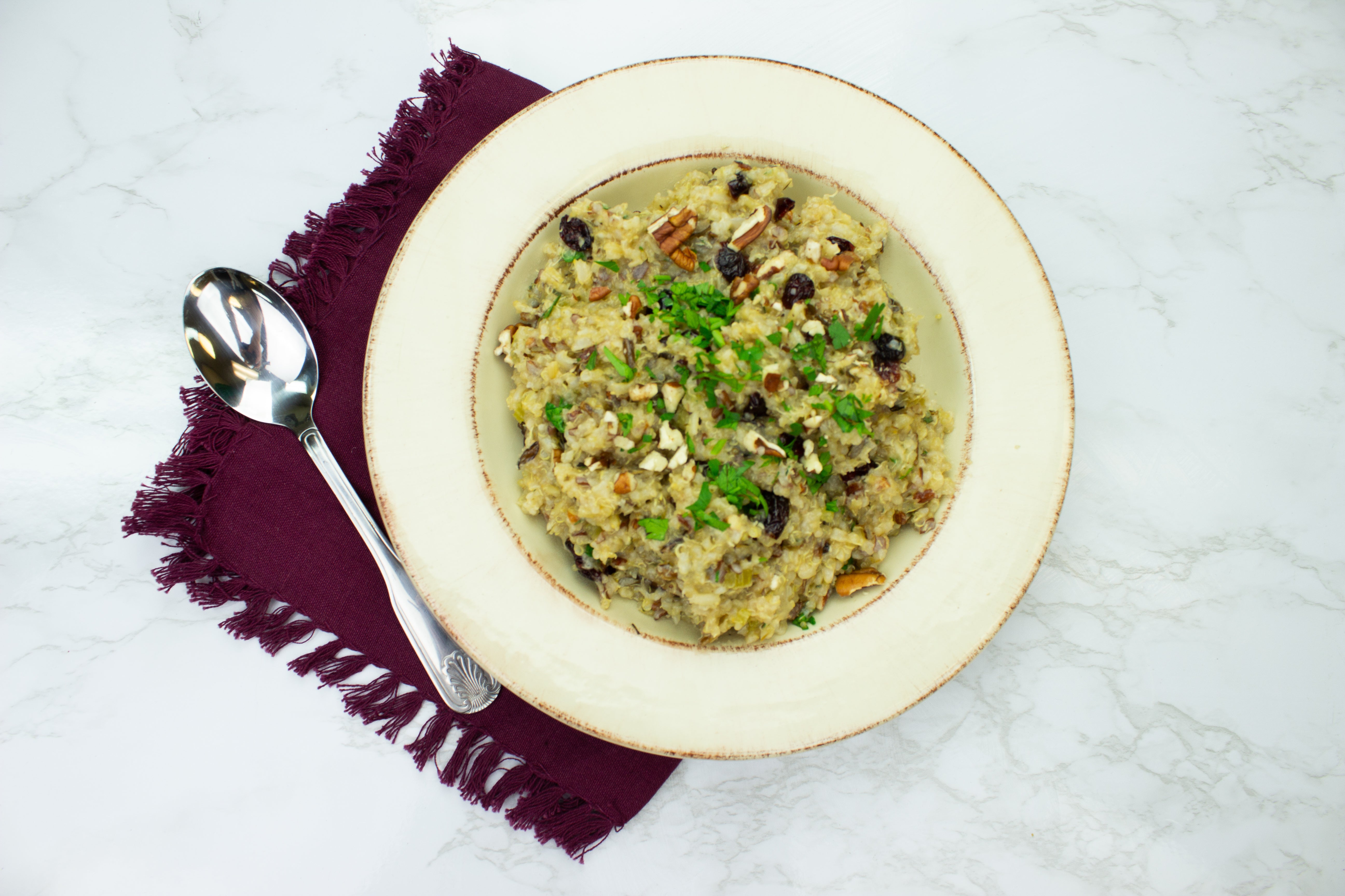 Herbed Wild Rice & Quinoa Stuffing